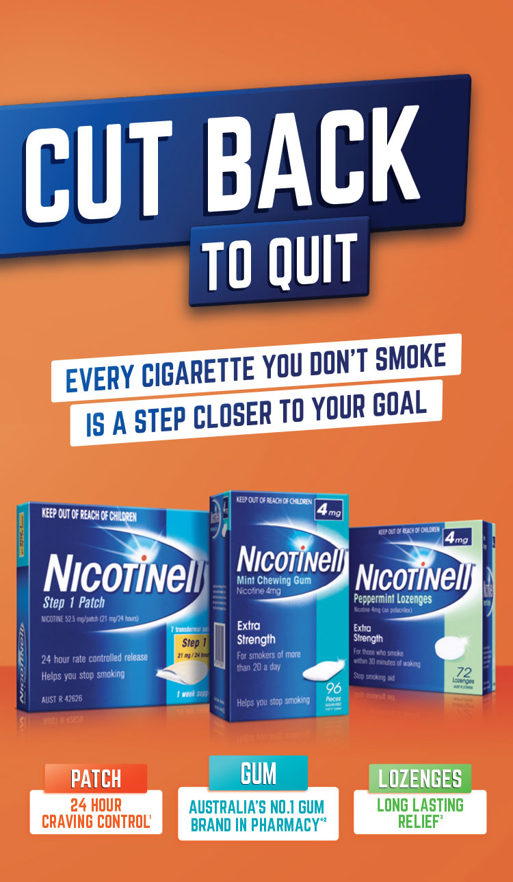 Nicotinell® Australia | NRT Products To Help You Quit Smoking